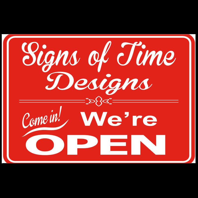 SignsofTimeDesigns on Etsy