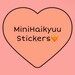 Haikyuu Tanaka/nishinoya Stickers - Etsy