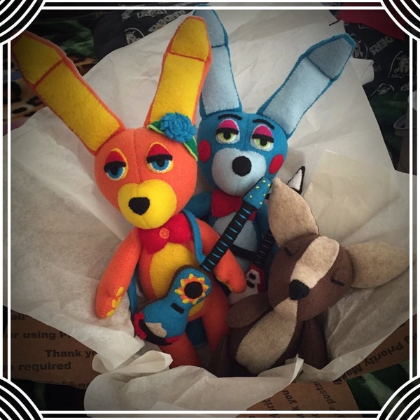 XL Zalgo Demon Doll, Handmade Plushie Decor, Unique Felt Doll, Horror ...