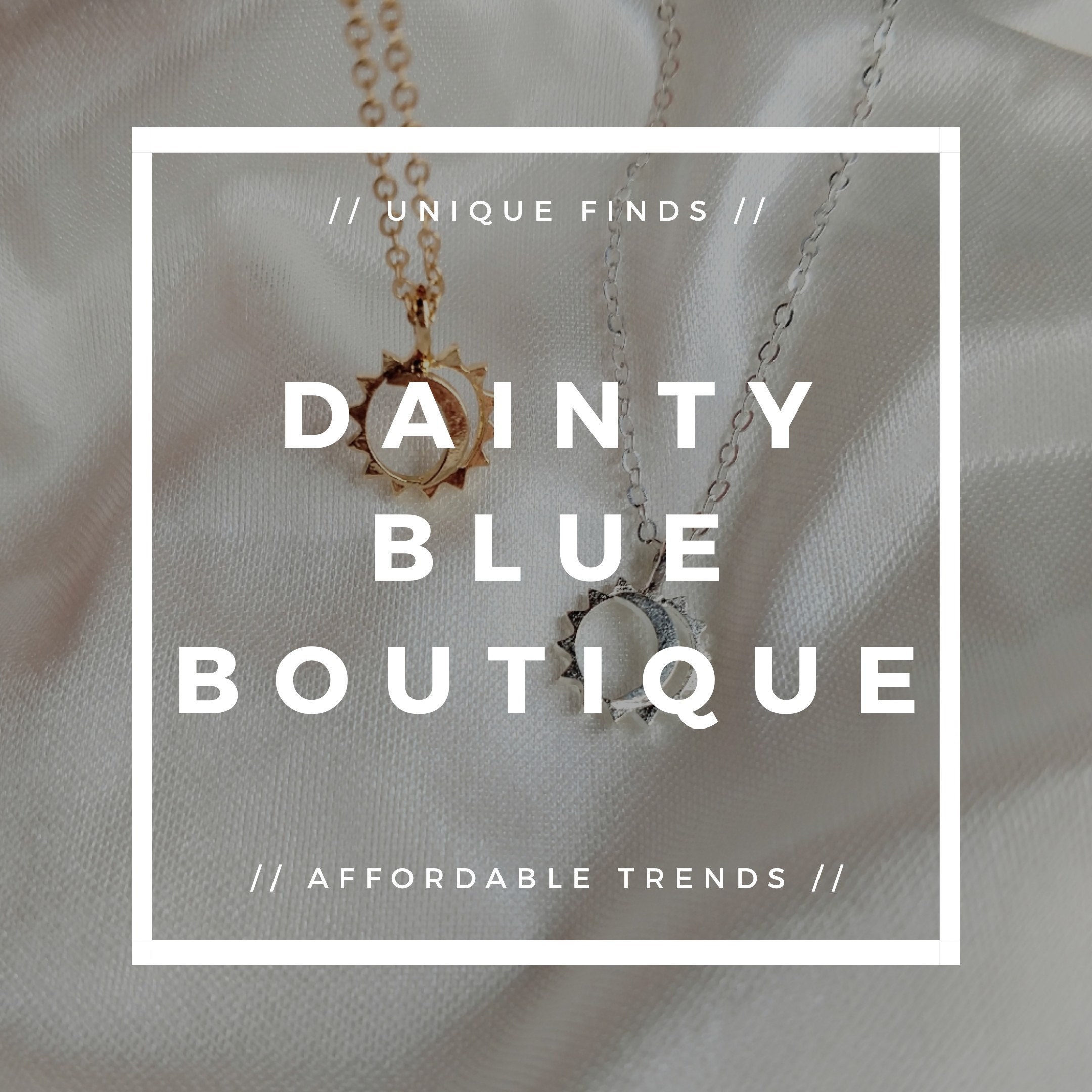 DaintyBlueBoutique | Etsy