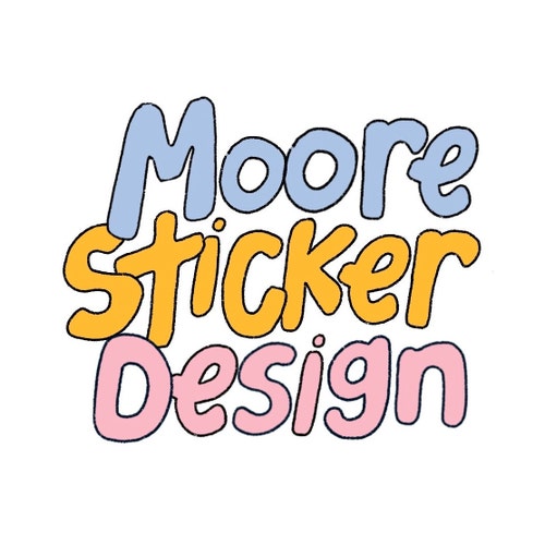 MooreStickerDesign - Etsy