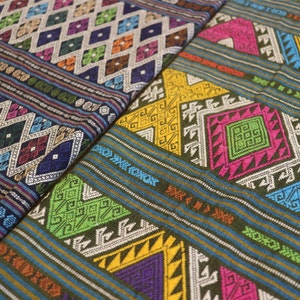 Natural Hand Weaving Blue Fabric, 100% Cotton Fabriic Width 45cm,hand ...