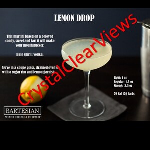 Bartesian Digital Menu Holiday Collection ONLY 2023 no Pods Included - Etsy