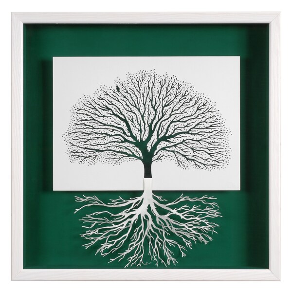 GUST OF WIND Paper Cut and Paper Sculpture Photographic Reproduction ...