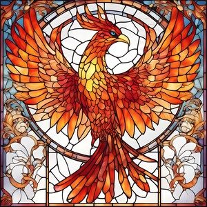 Wave and Sun Stained Glass Template, Stained Glass Pattern, JPG Format ...