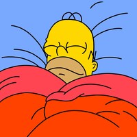 Homer Simpson Digital Art Print, Big Toasty Cinnamon Bun | Instant ...