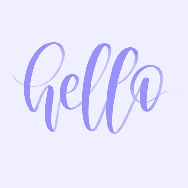 Custom Name Hand-written in Calligraphy in ANY Color jpg - Etsy