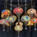 4-ball Turkish Sultan Mosaic Chandelier - Etsy