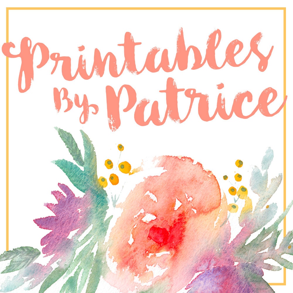 PrintablesByPatrice - Etsy