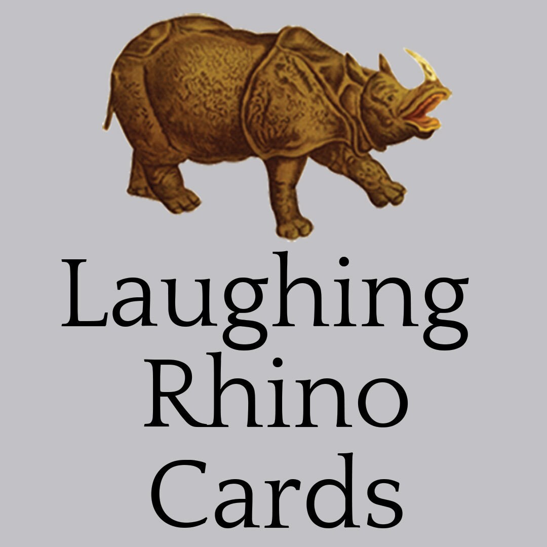 LaughingRhinoCards - Etsy