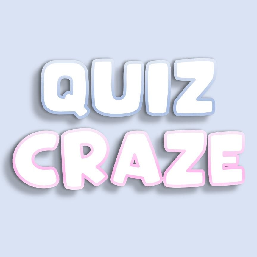 QuizCraze - Etsy