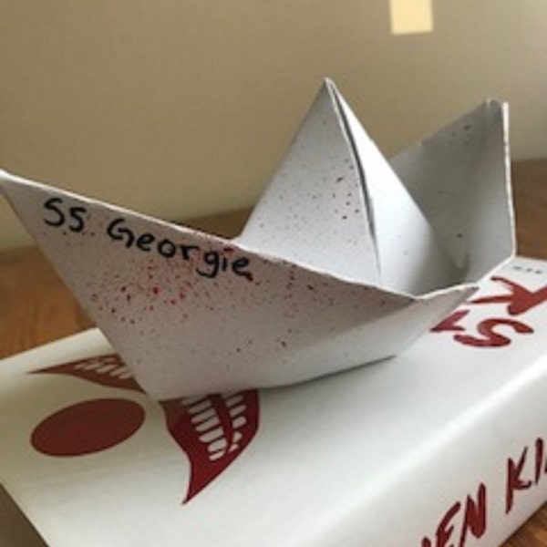 Laminated Bloody Acrylic Paint Bookmark Customizable Red and Black ...