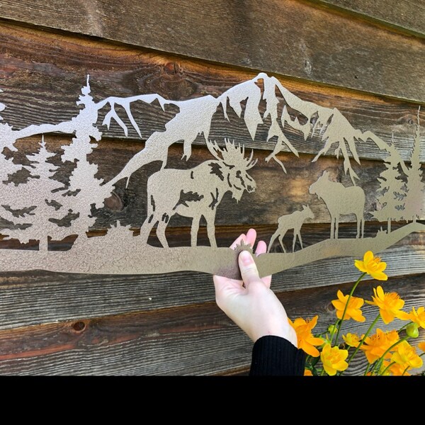 Metal Grizzly Bear Face Wall Art - Etsy