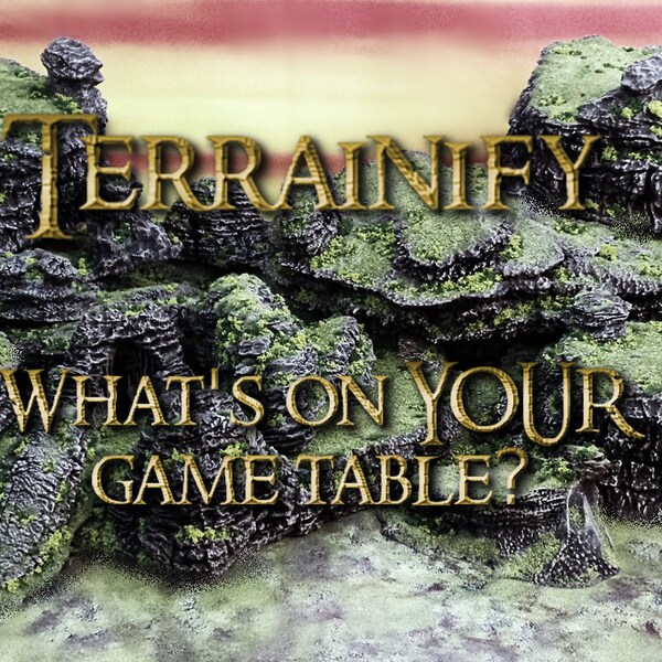 Lookout STL File dynamic Hills wargame Terrain Miniature Wargaming ...