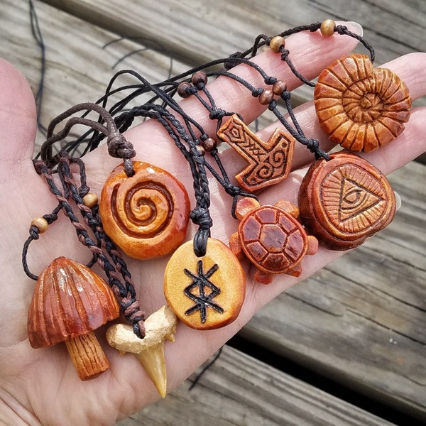 Prosperity Bind Rune Necklace, Prosperity Rune Necklace, Christmas Gift ...