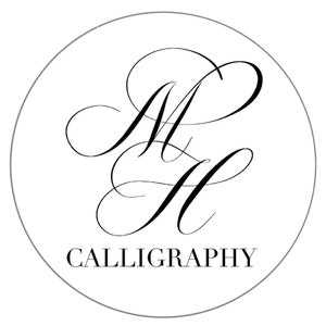 Custom Lettered Tag hand Written Names in Your Choice of Calligraphy ...