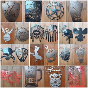 Gonk / Gnome Metal Garden Stake With a Butterfly Made From 2mm Steel ...