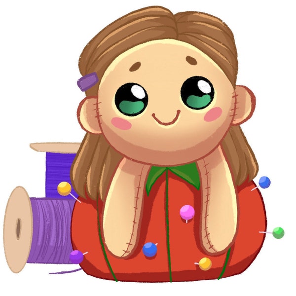 SCP 3008-2 Plush, Kawaii Ikea Guy Pillow, Cute Goth, Horror, Handmade ...