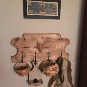 Primitive Colonial Style Peg Rack - Etsy
