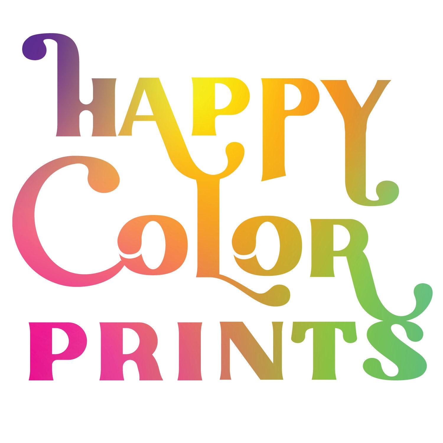 HappyColorPrints - Etsy