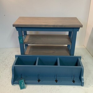 36 Inch Storage Bench With Steel Legs in Your Choice of Color - Etsy