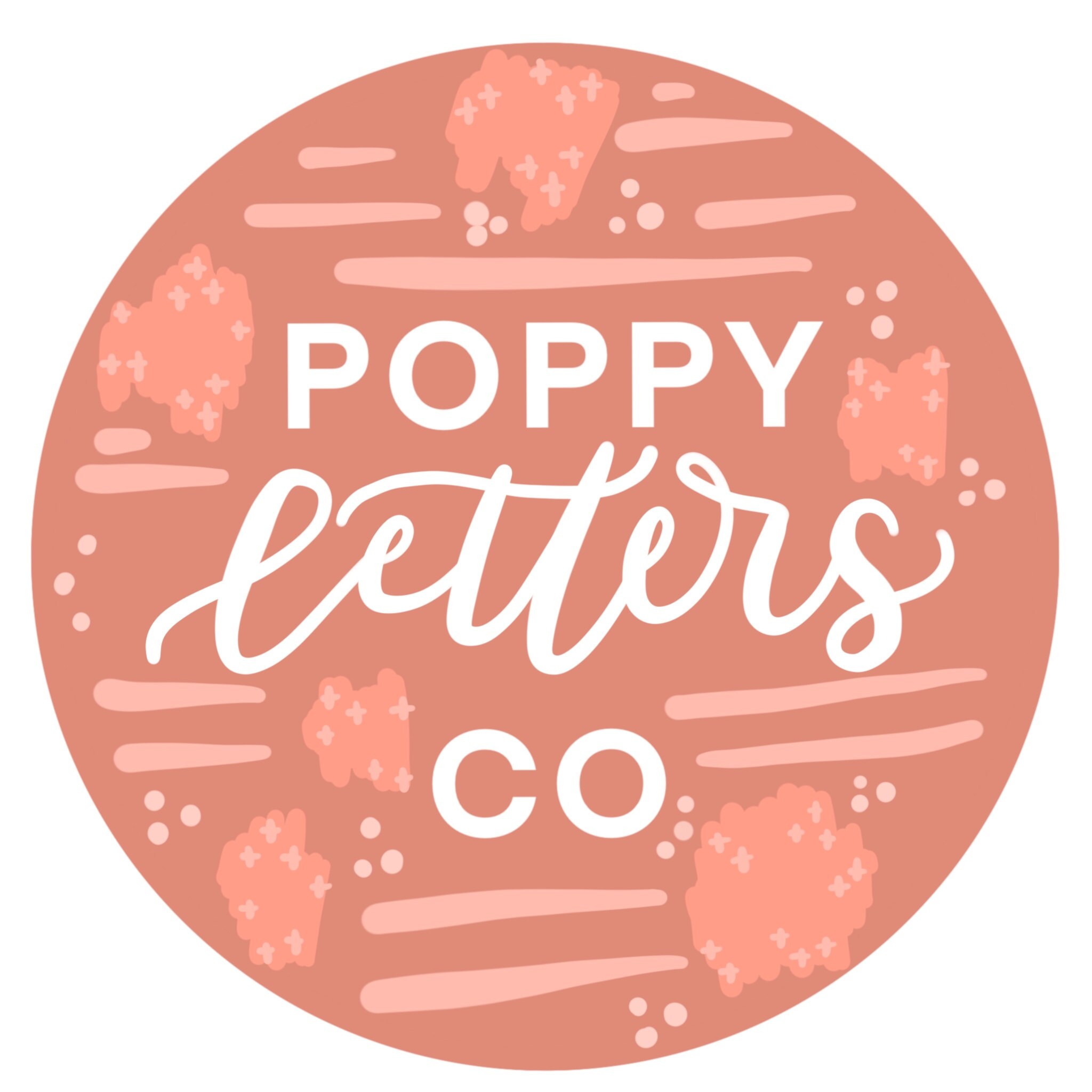 Poppy Letters Co by PoppyLettersCo on Etsy