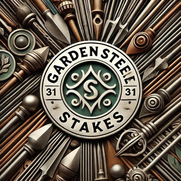 Rustic Arizona Cactus Metal Garden Stake Garden Stakes - Etsy