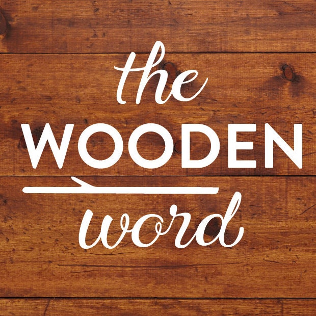 thewoodenwordshop - Etsy