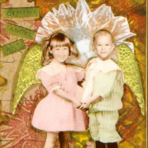 Gemini Angel Art by GeminiAngelArt on Etsy