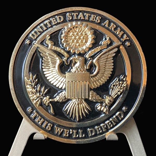 Gadsden Flag Challenge Coin General George Washington Revolutionary War ...