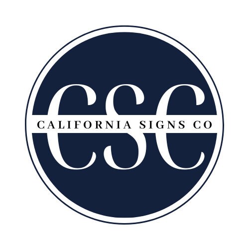 CaliforniaSignsCo - Etsy