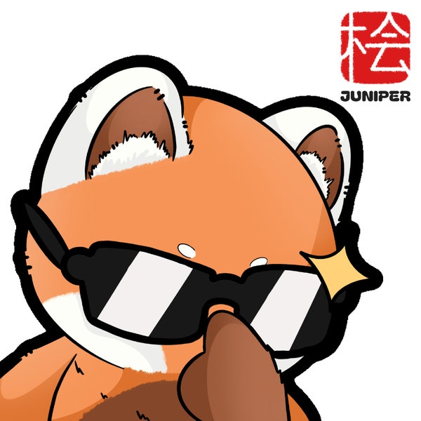 Red Panda Emotes Full Mega Pack 32 Emotes Red Panda Chibi Cute Emotes ...
