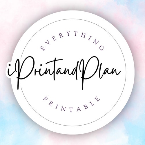iPrintAndPlan - Etsy