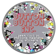 geeky cult or fandom buttons magnets & by buttonbuttoninc on Etsy