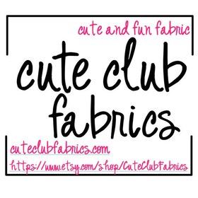 CuteClubFabrics | Etsy