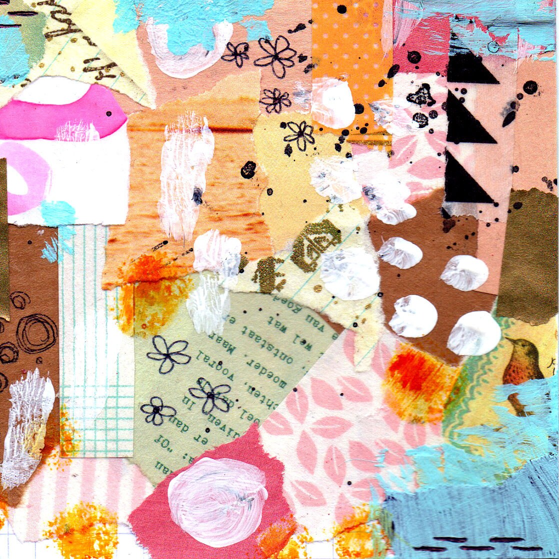 Set of 2 Spring Time Mixed Media Paper Colourful Stationary Journaling ...