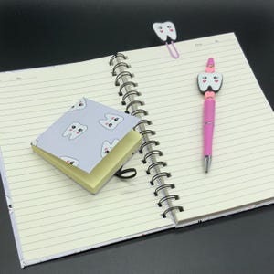 Dental Notepad. Sweet Tooth Collection Dentist Notepad. Dental Hygiene ...