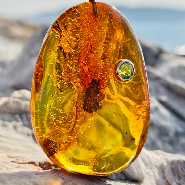 Red Amber , Natural Baltic Amber, Natural Amber Stone, Amber With ...