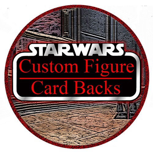 CustomFigureCardBack - Etsy
