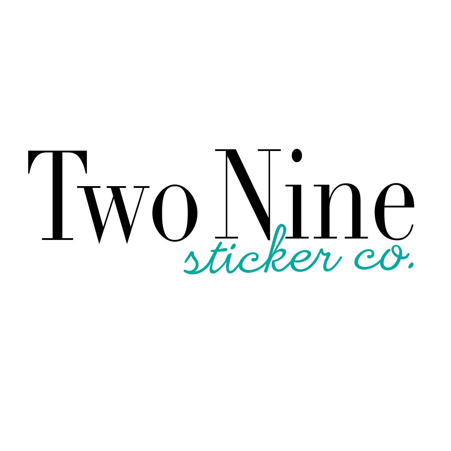 TwoNineStickerCo - Etsy