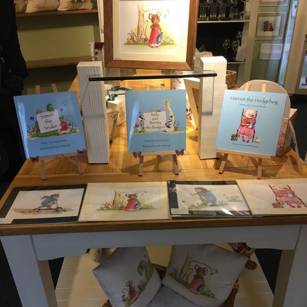 Bella and Barney the Badgers - Etsy