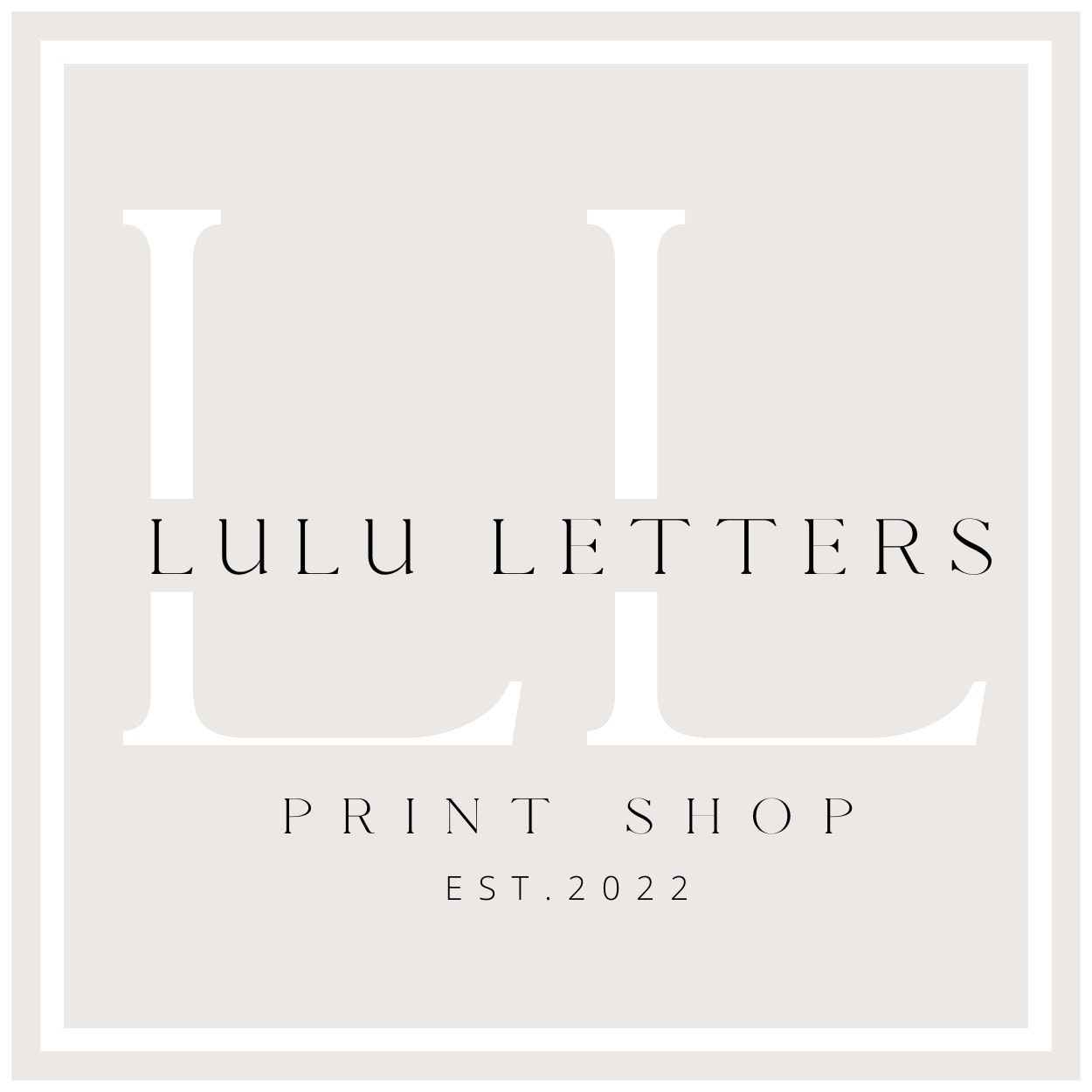 LuluLettersPrintShop - Etsy.de