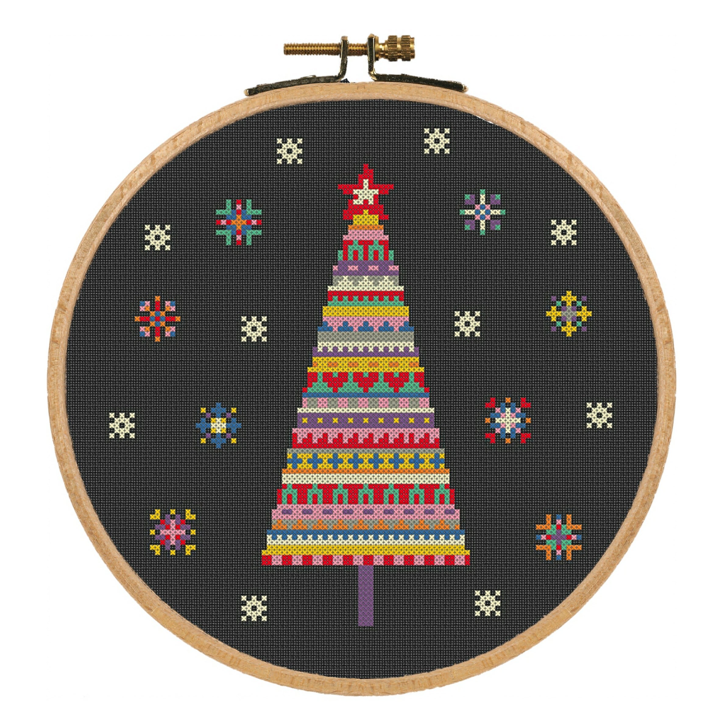 Contemporary needlepoint kits and cross stitch by TapestryBarn