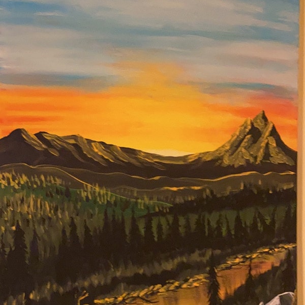 Calm, Beautiful, Peaceful Painting - Etsy
