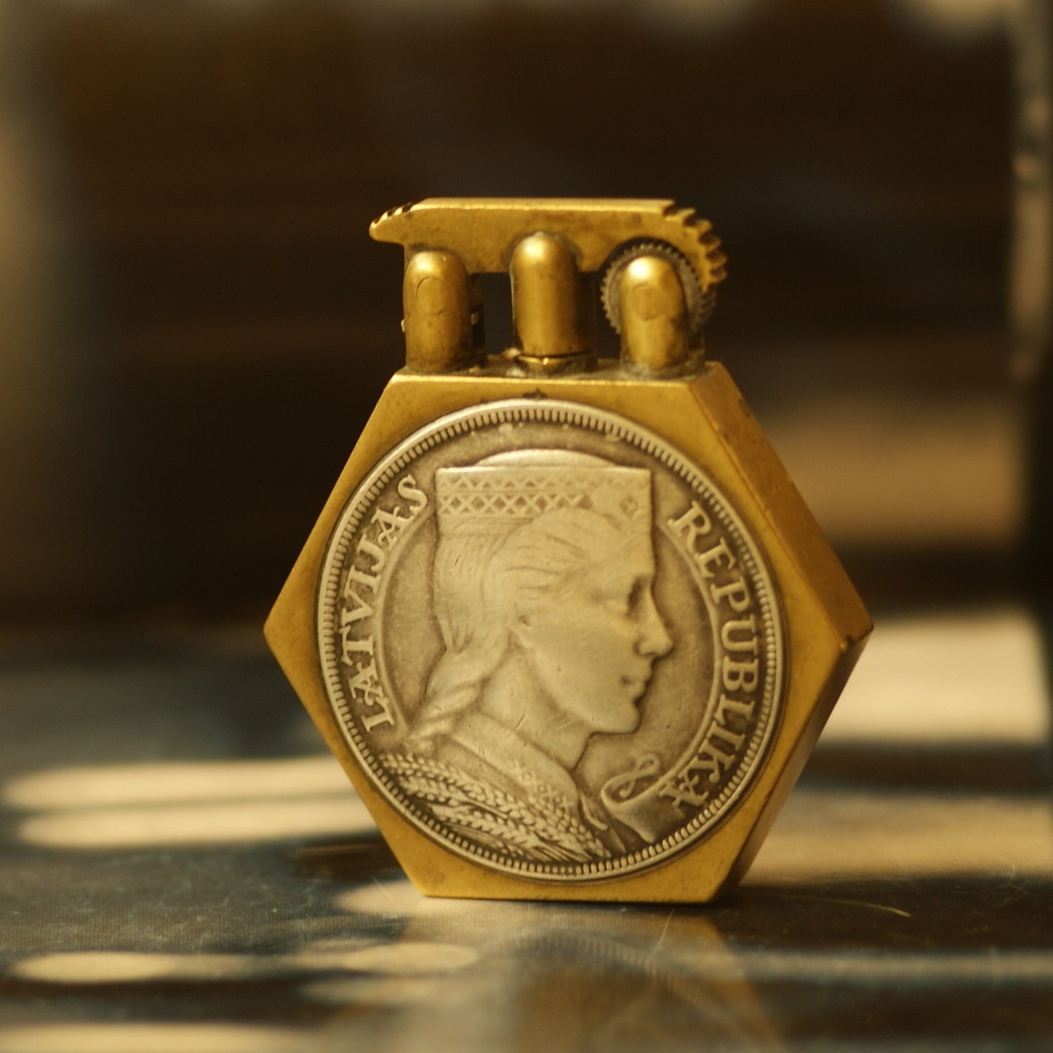 Lighters Austria 1960s Opal Karat Beautiful Vintage Petrol Lighter Rare ...