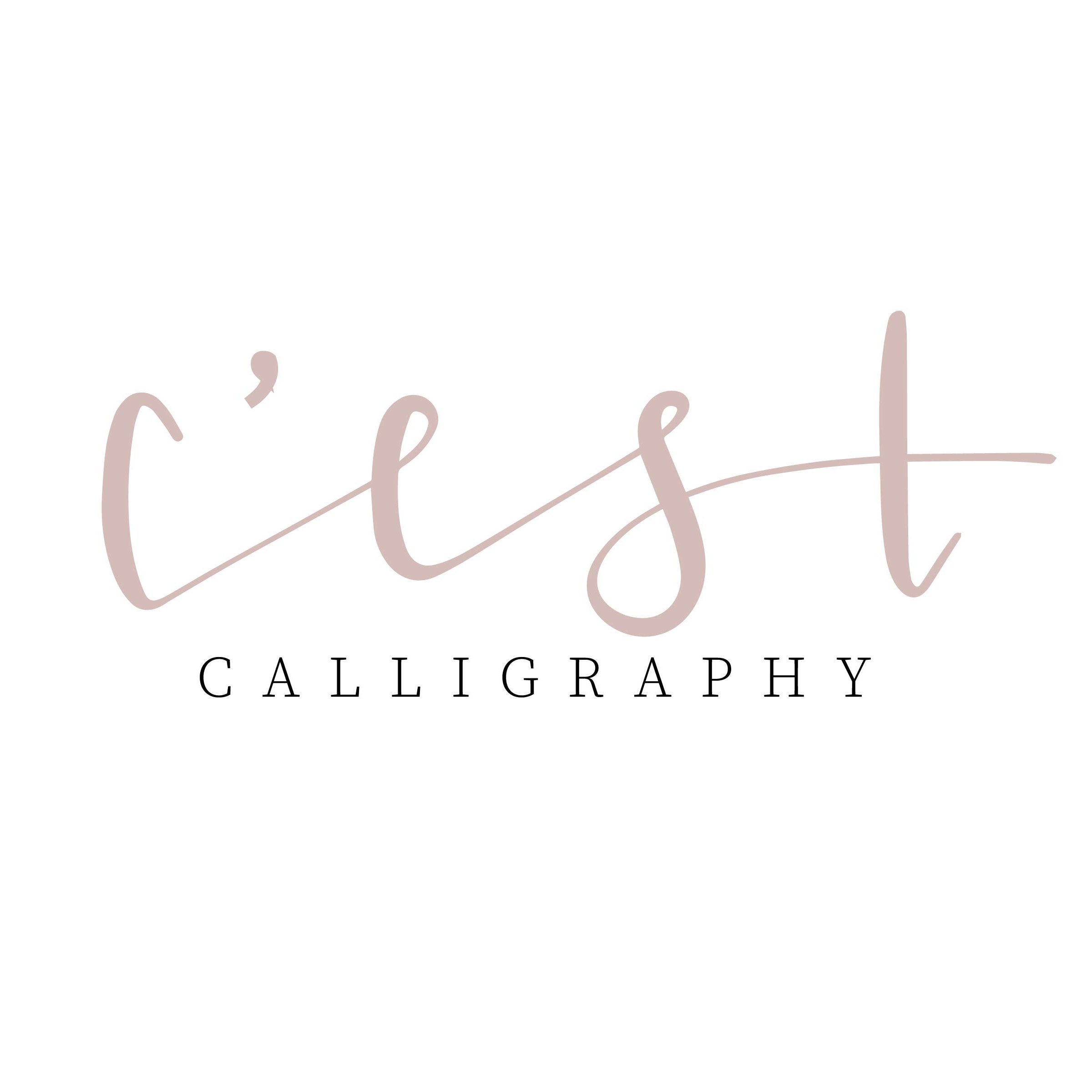 CestCalligraphy - Etsy
