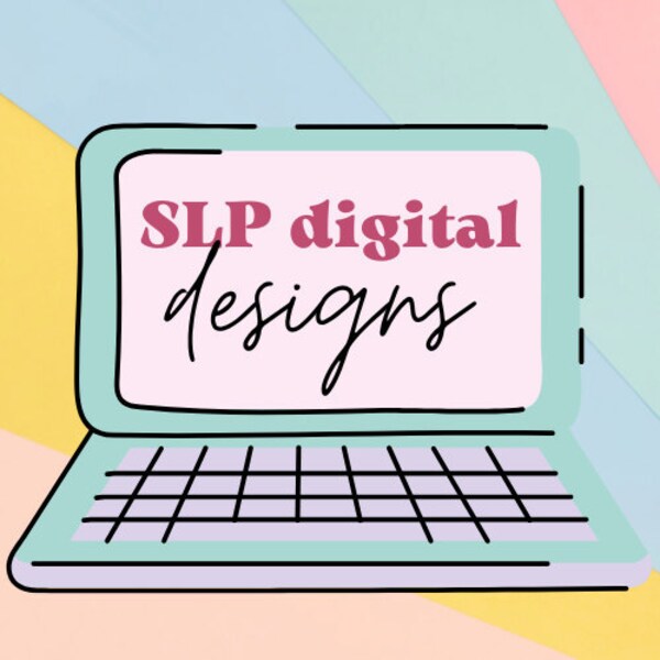 Boho Themed Varsity Lettered Speech Language Therapy Office Decor - Etsy