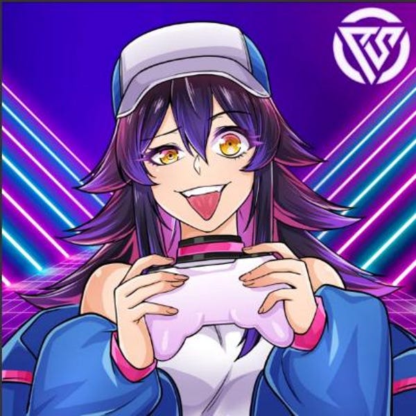 Custom Vtuber Logo Kawaii, Cute and Animated for Stream Twitch, Kick ...