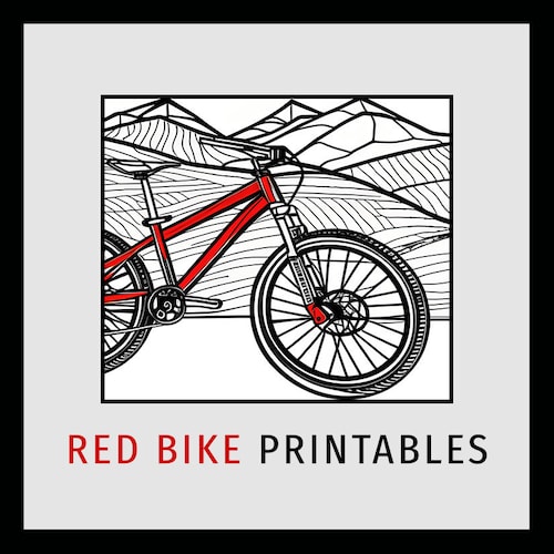 RedBikePrintables - Etsy