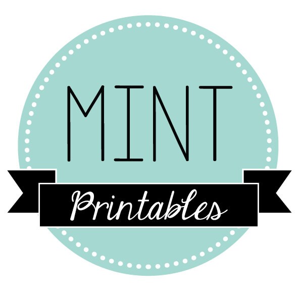 mintprintables - Etsy